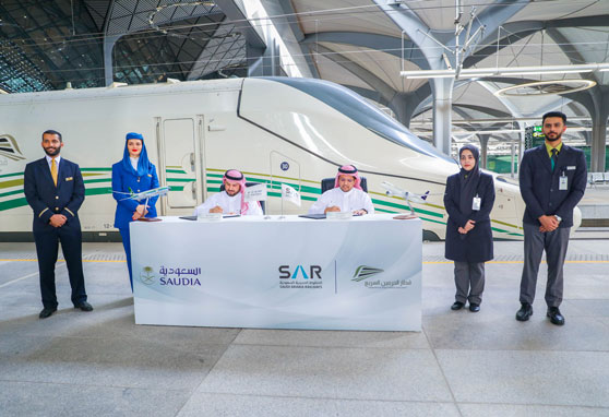 SAUDIA And SAR sign an agreement to offer specialpPrices on train ...