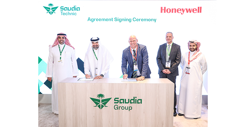 HONEYWELL, SAUDIA TECHNIC TO SUPPORT BOEING 777 AIRCRAFT IN MIDDLE EAST