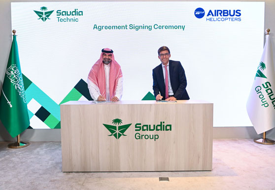 Saudia Technic and Airbus Helicopters sign an agreement to set up a ...