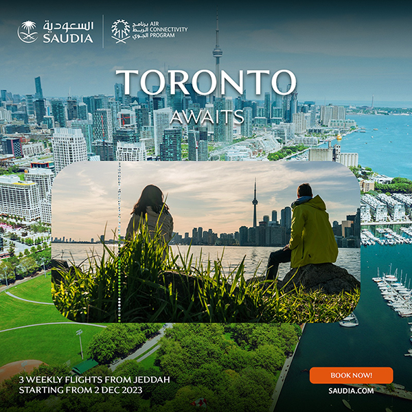 SAUDIA Reintroduces Toronto to its International Flight Network in ...