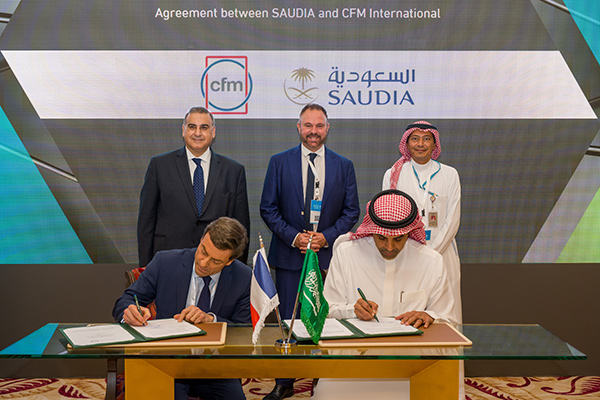 Saudi Arabian Airlines Corporation and CFM sign LEAP-1A engine purchase ...