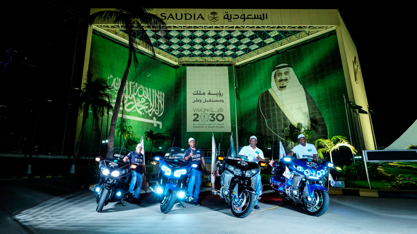 SAUDIA and Saudia Cargo co-sponsor Saudi Motorcycle Tour Initiative to ...