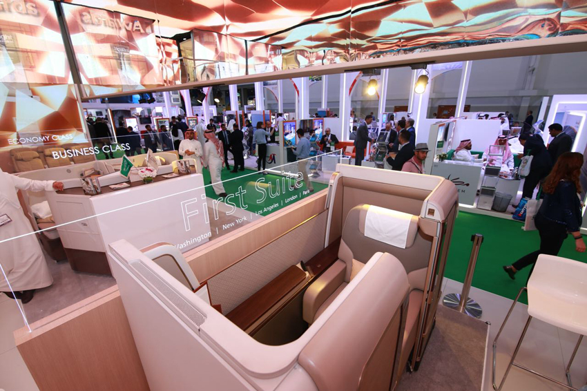 SAUDIA REVEALS NEW STAND AND SERVICES AT ARABIAN TRAVEL MARKET IN DUBAI