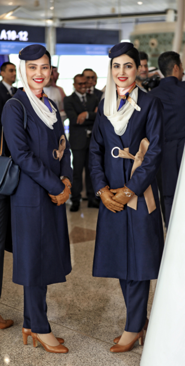 SAUDIA DEBUTS NEW CABIN CREW UNIFORM